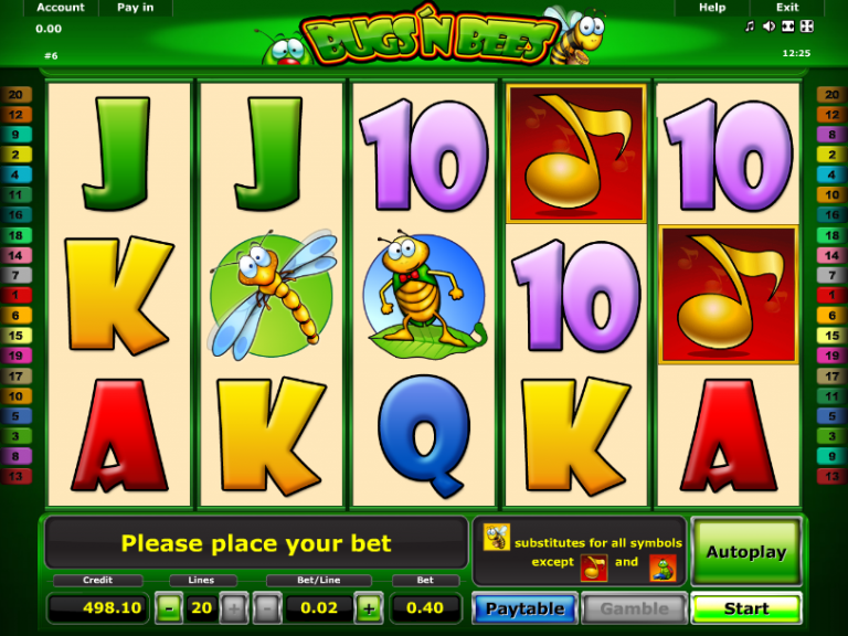 Bugs ‘n Bees online Novomatic slot game|Play & Win!